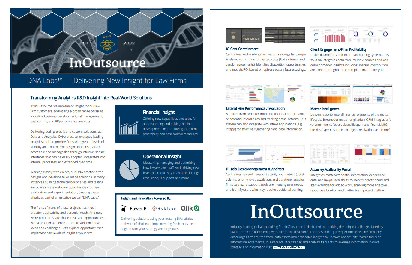 Services – Data and Analytics – InOutsource